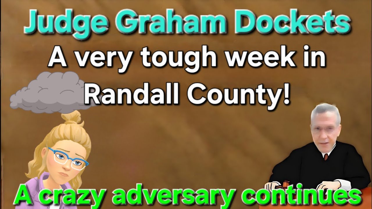 Judge Graham Docket - Absolute insanity in the Panhandle! - YouTube