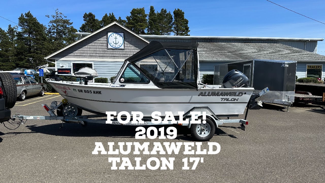 (SOLD) 2019 Alumaweld Talon 17' w/ Yamaha 50HP - YouTube