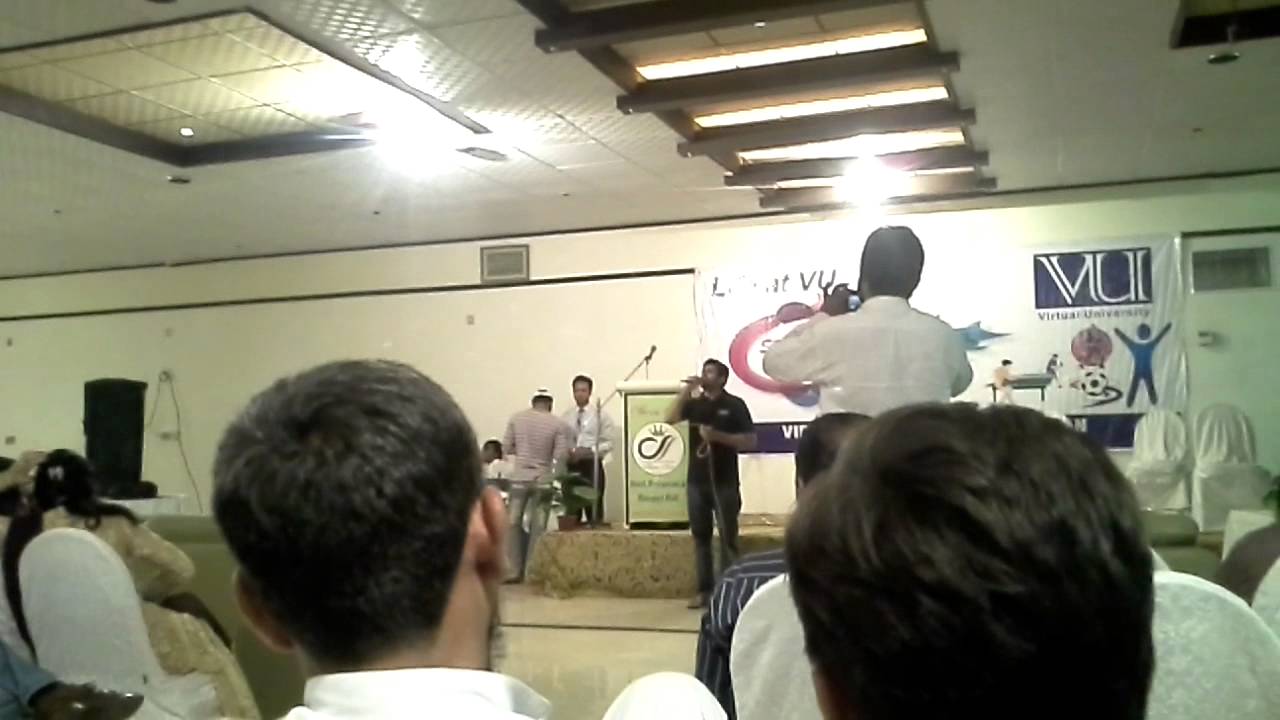O Re Pia at VU Multan campus 13-05-2015 - YouTube