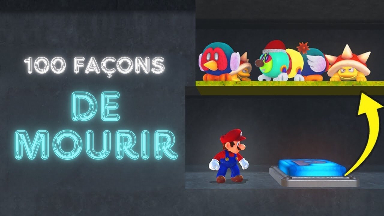 100 façons de mourir dans jeu Mario Odyssey 🍄 Apprendre et jouer | Manx ...