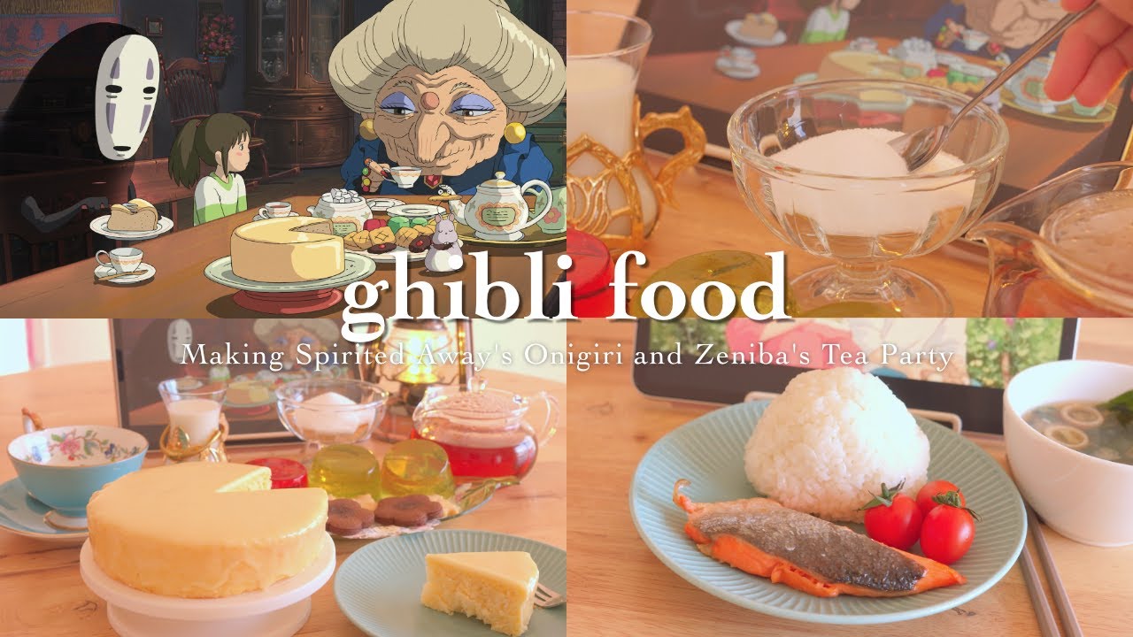 Cooking Studio Ghibli food 🍽️ Spirited Away 🐉 Living in Japan Daily ...
