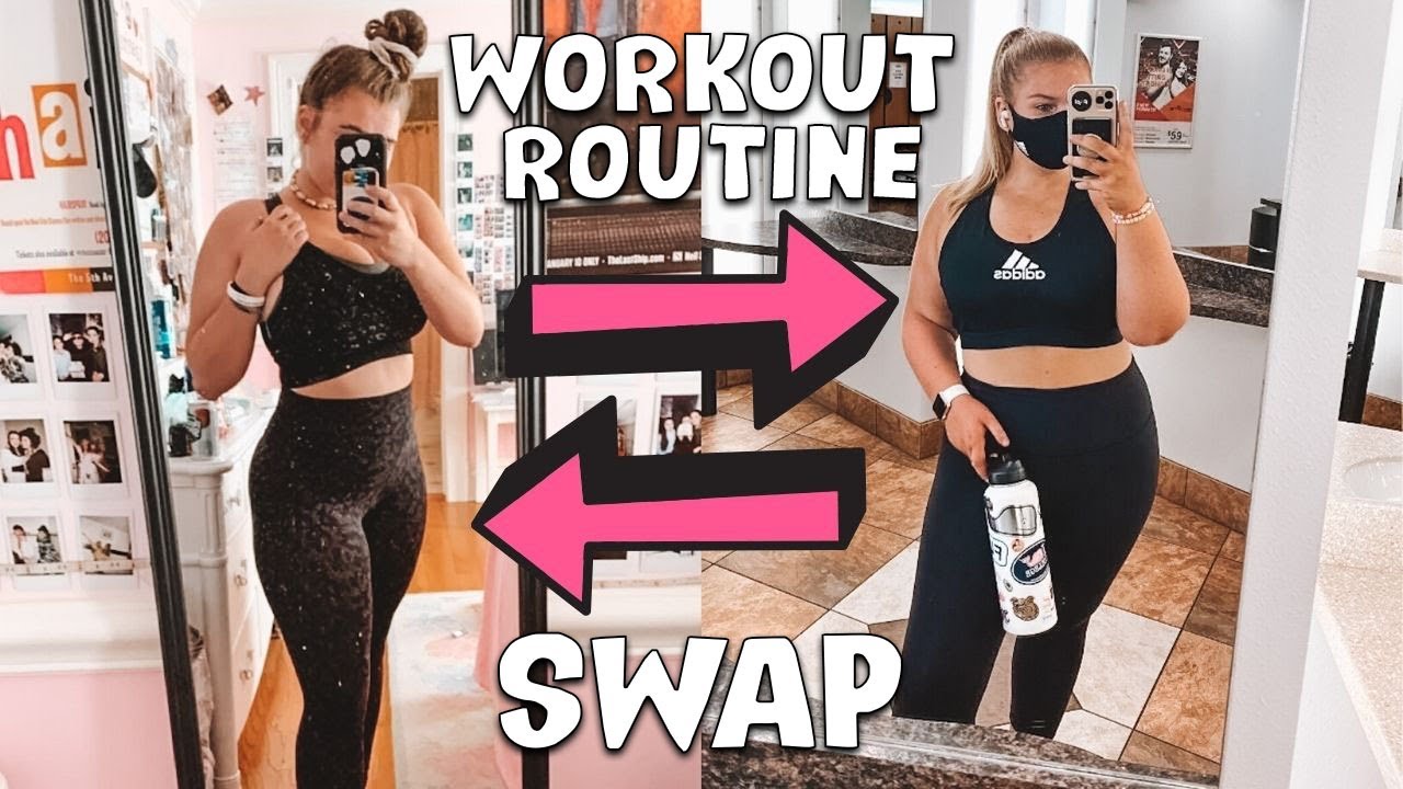 SWAPPING WORKOUT ROUTINES WITH LILY SWAIN - YouTube