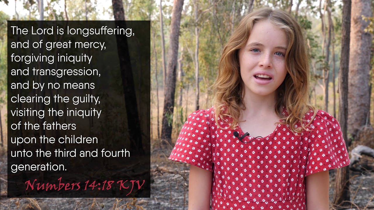 How to sing Numbers 14:18 KJV - The Lord is longsuffering - Musical ...