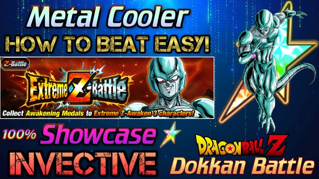 Metal Cooler Extreme Z-Battle Event Stage 30 How to Beat Easy Guide DBZ ...