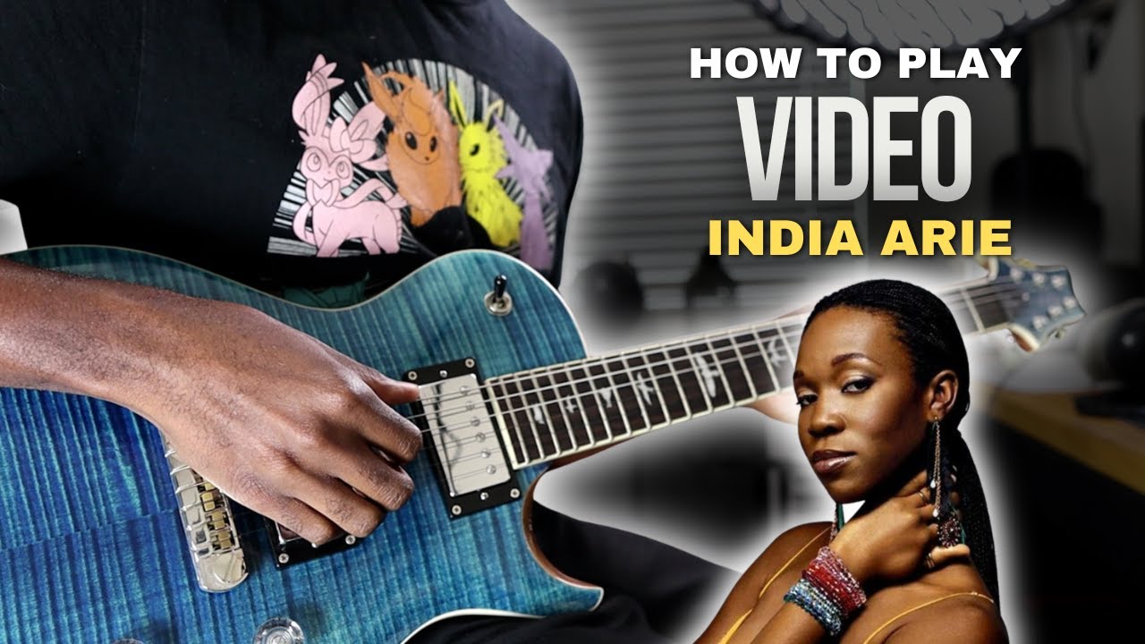 EASY R&B Guitar Lesson - How to Play Video by India Arie - YouTube