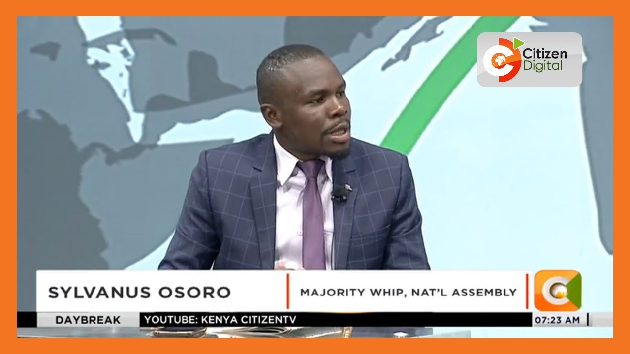 MP Sylvanus Osoro: Kenya has no capacity to pay its debts - YouTube