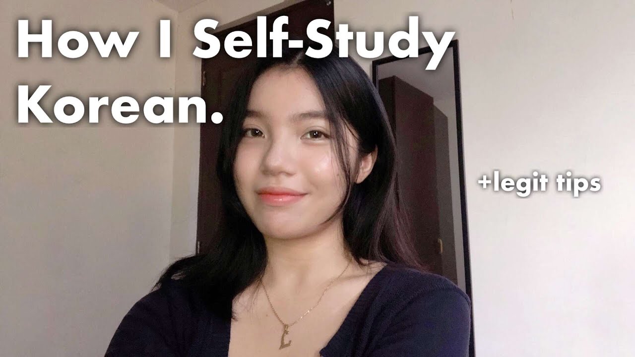 How I Self-Study Korean - YouTube