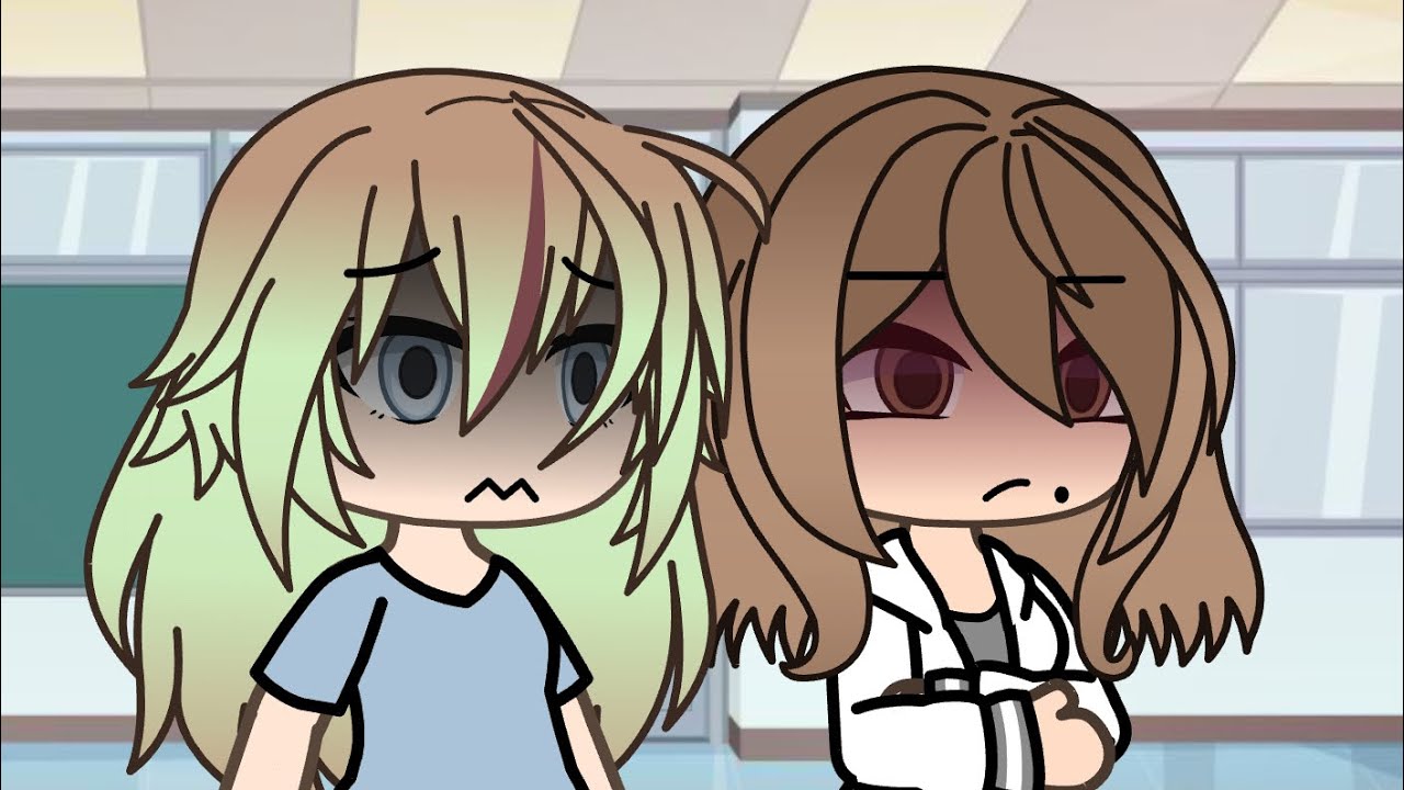 It’s not my fault. (Green haired girl is younger me! And yes, there is ...