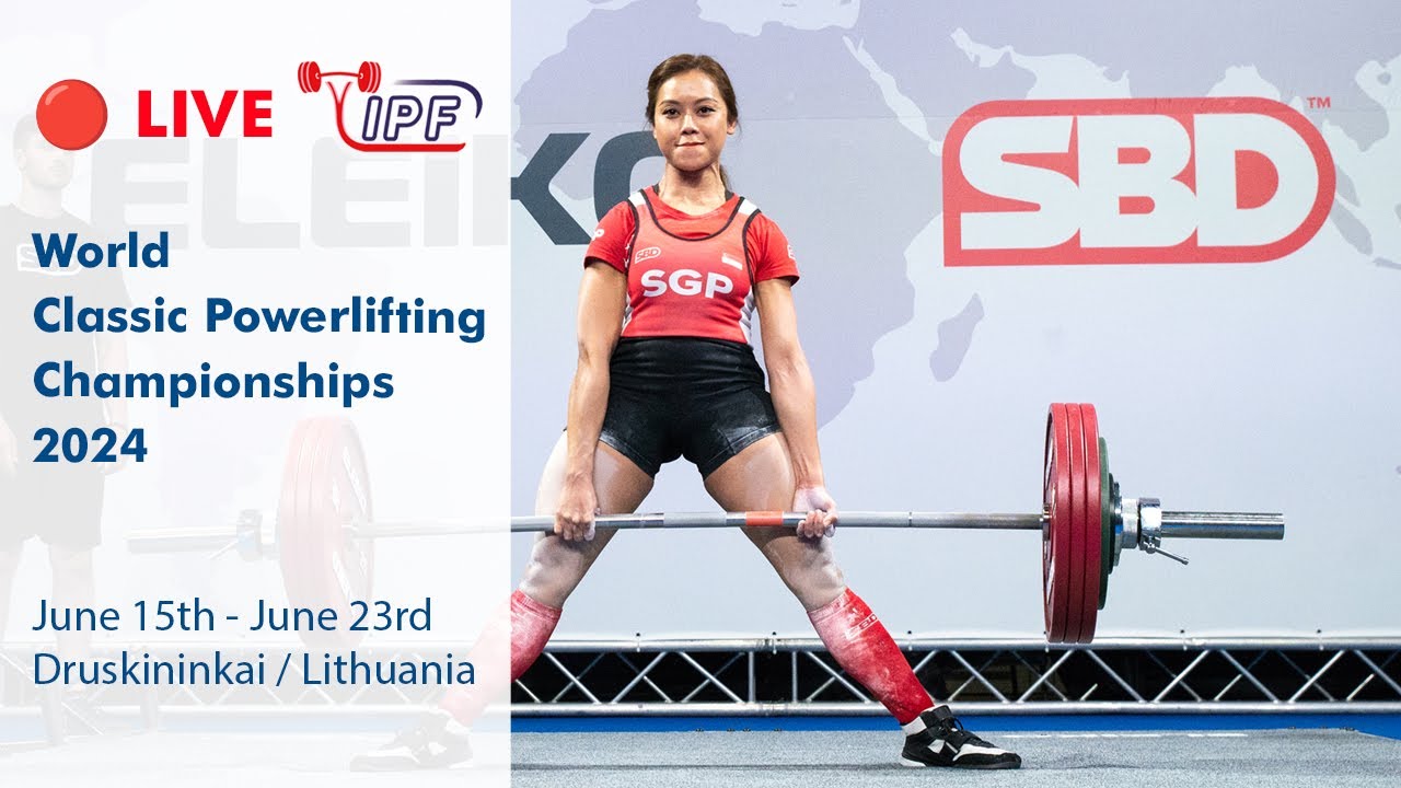 Women, 47 kg - World Classic Powerlifting Championships 2024 - YouTube