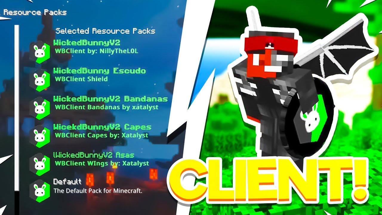 The Wicked Bunny Client! - YouTube