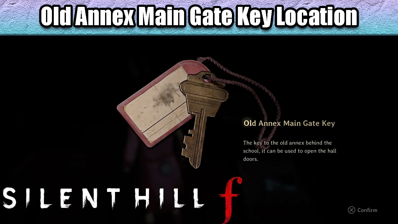 Old Annex Main Gate Key Location | Silent Hill f - YouTube