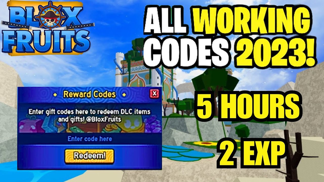 All The Codes For 2x Exp In Blox Fruits That Still Work In Dragon