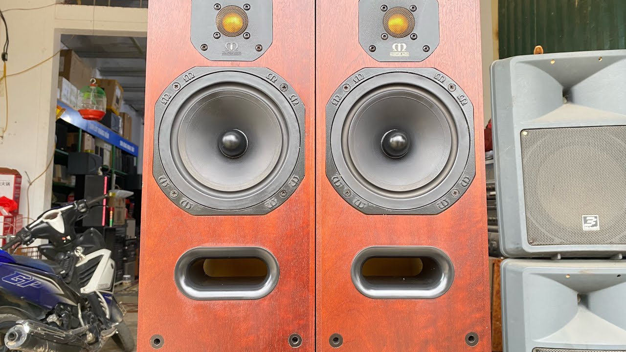 Loa Monito audio MA800 Gold. Siêu hiếm. Lh 0974086286 - YouTube