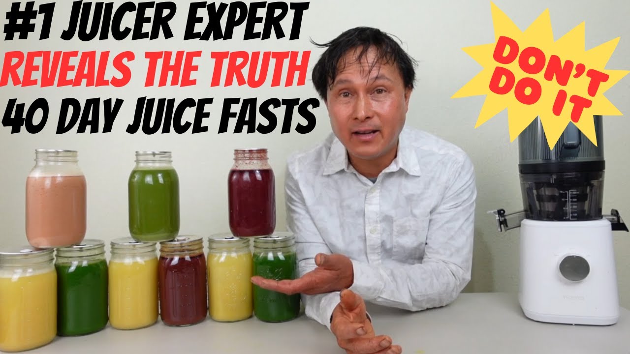10 Negative Results of a 40 Day Juice Fast They Don't Tell You - YouTube