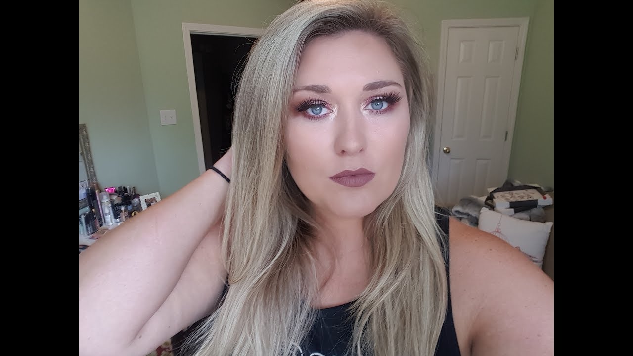 Boxycharm UNBOXING and TRY-ON | Red/burgundy look for blue eyes | Taren ...