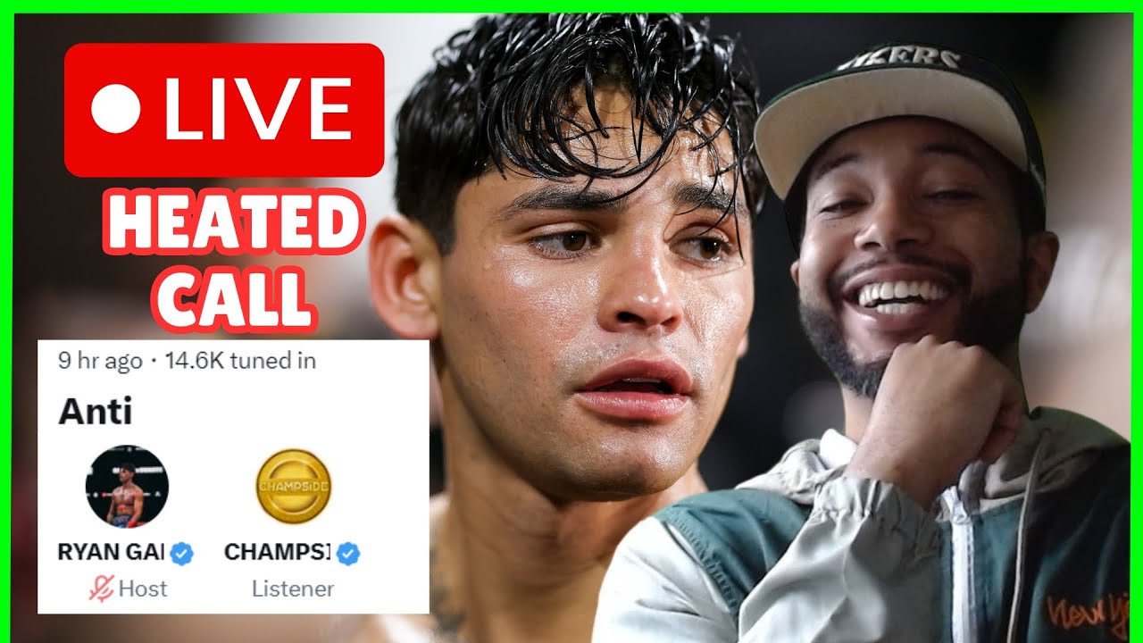 Ryan Garcia Anti-Black Rant CHECKED by CHAMPSIDE - YouTube