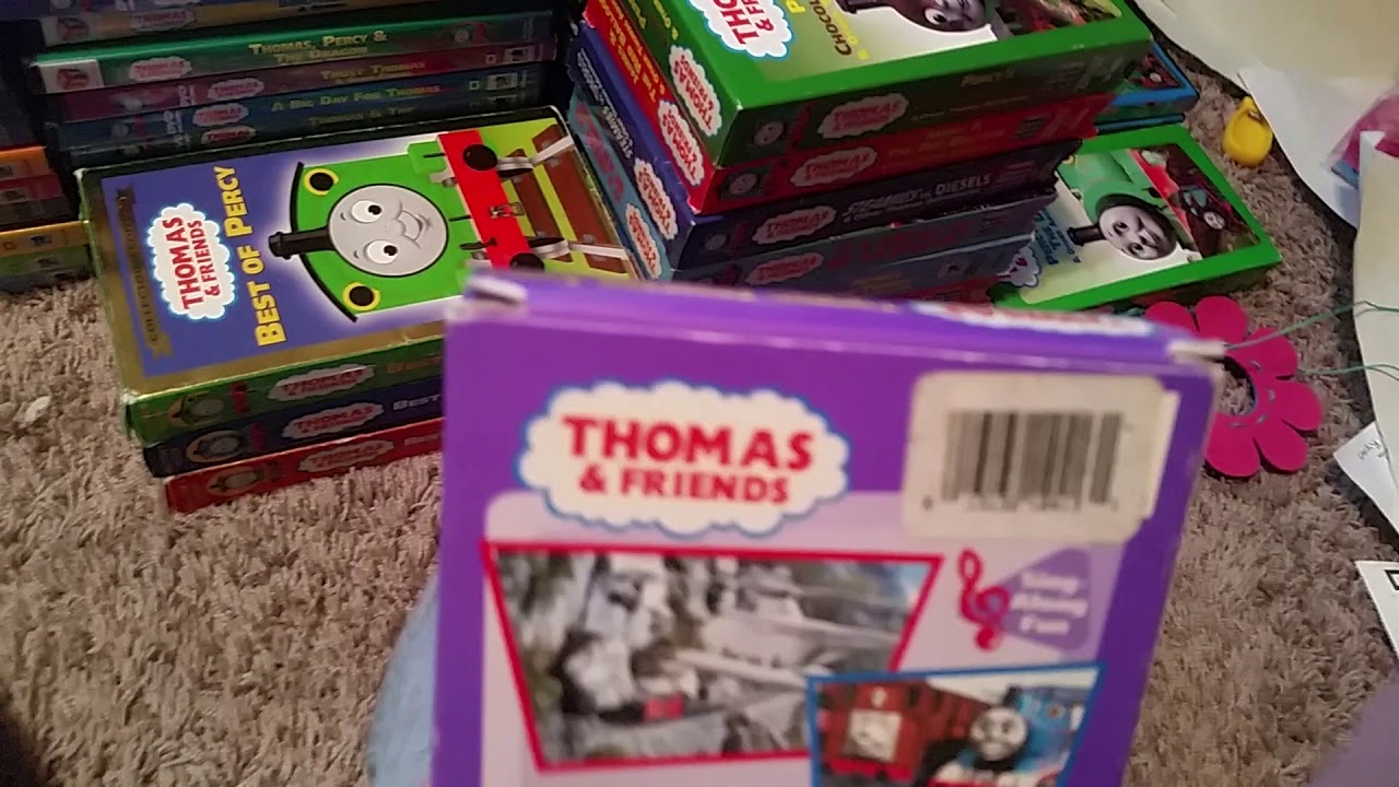 Thomas vhs and dvd collection part 1 - YouTube