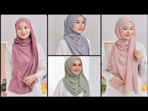 Everyday Simple And Easy Hijab Style । Easy Hijab Tutorial 2024 ।