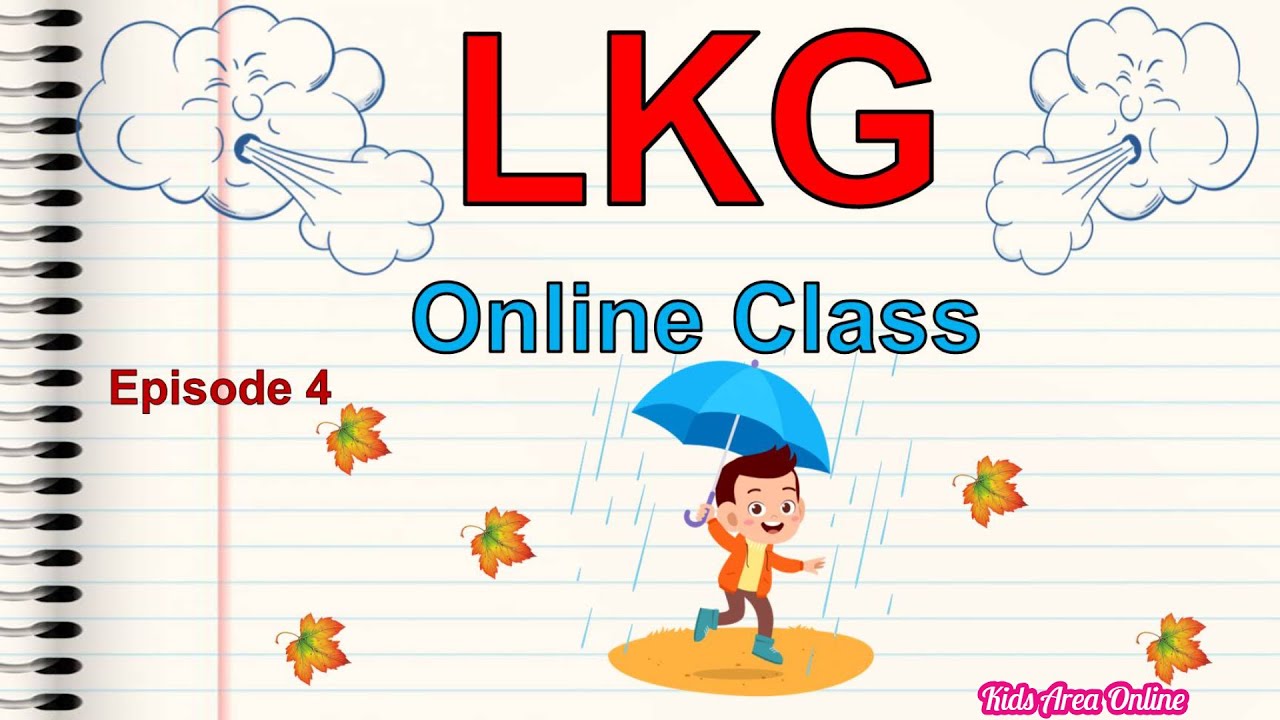 LKG Online Class |Episode - 5 | Slanting Line for LKG | - YouTube