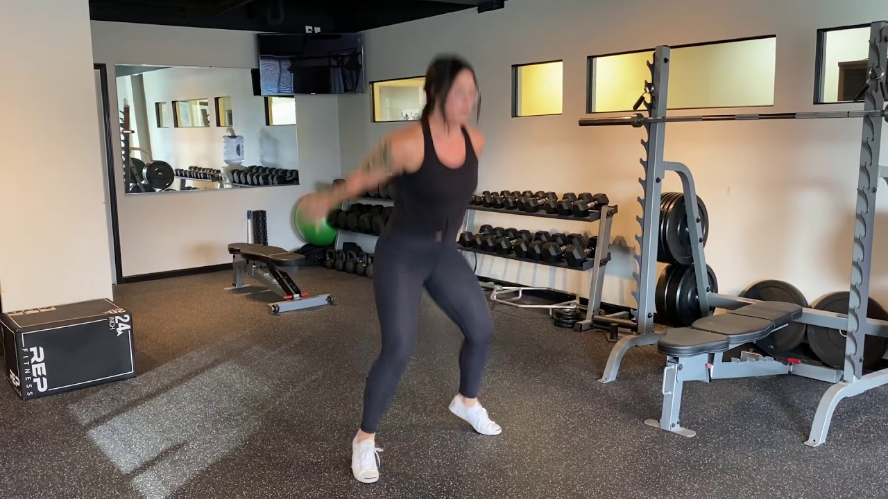 Pulse squat to jump squat - YouTube
