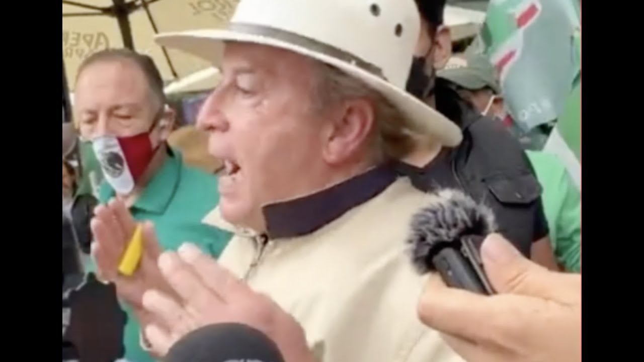 GILBERTO LOZANO DICE EN SU MINI MARCHA DE FRENAAA QUE A LA OPOSICIÓN LA ...