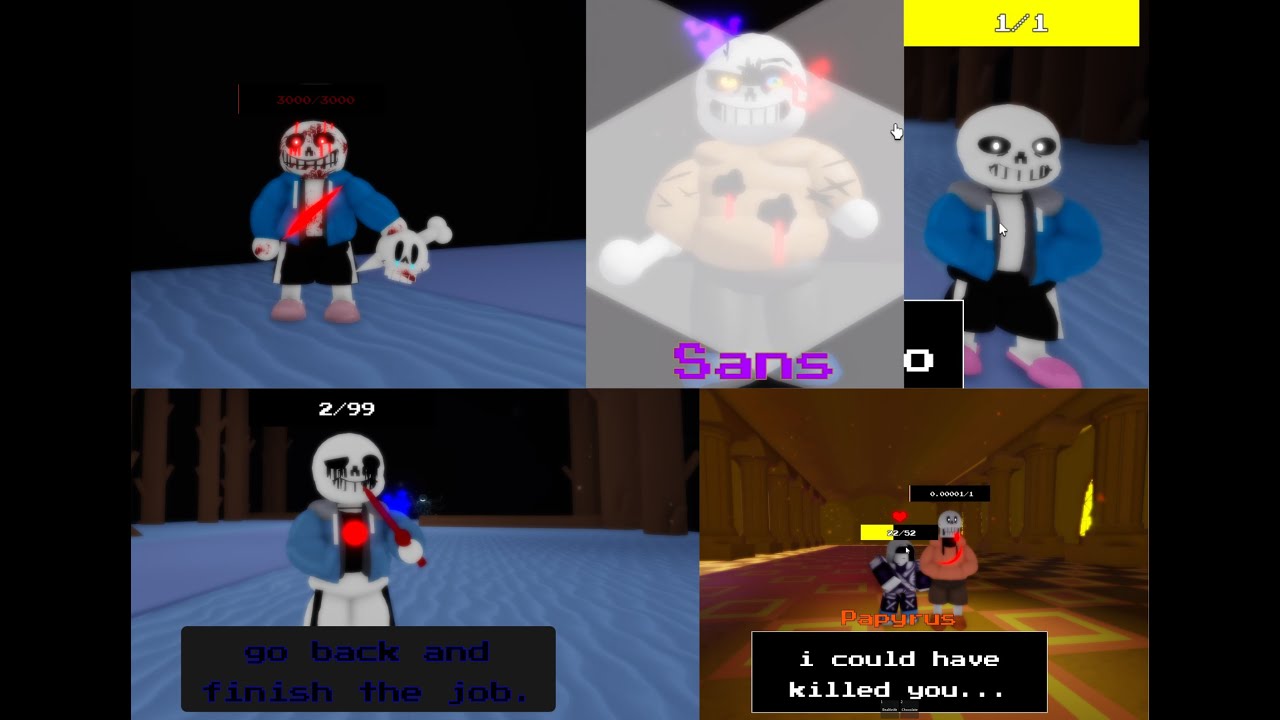 Extra Boss Fight Undertale judgement day Part 1 - YouTube