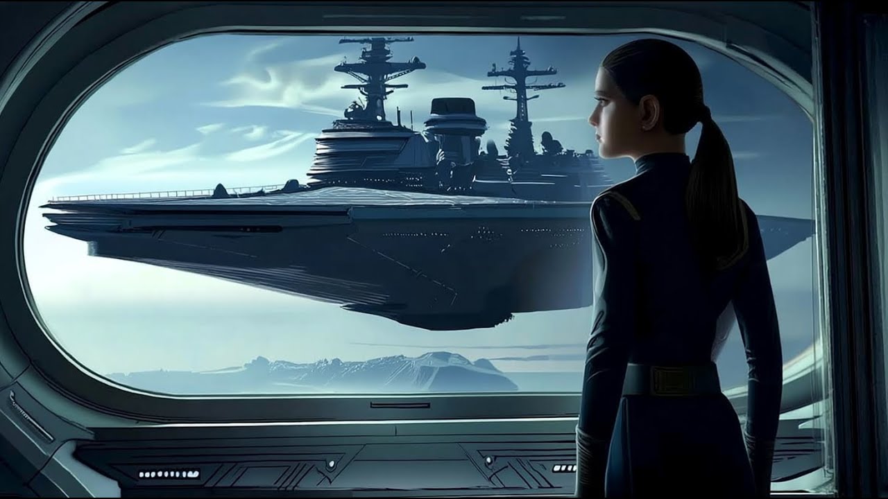 Alien Girl Froze Mid-Sentence—A Single Human Ship Appeared Above Their ...