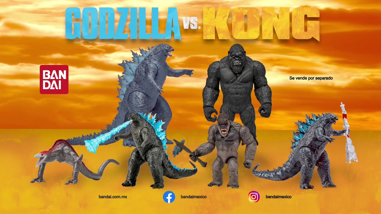 🦖Godzilla vs Kong🐒 💥Juguetes de la Película💥 - YouTube