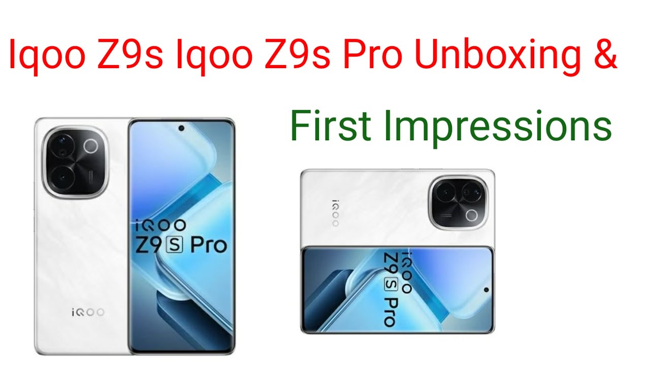 Iqoo Z9S Pro Unboxing & First Look ⚡ The Bueaty Of Beast - YouTube