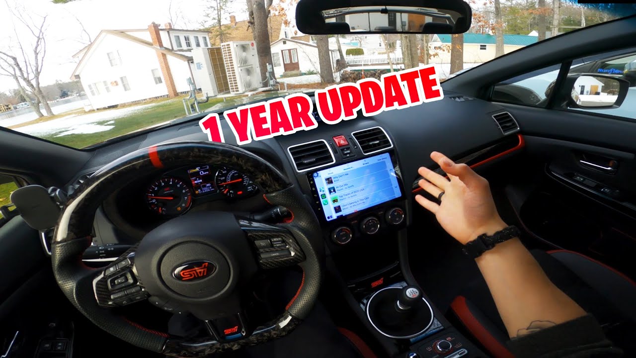 SUBARU WRX STI IDOING HEADUNIT 1 YEAR UPDATE REVIEW! - YouTube