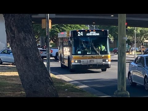 Honolulu TheBus Route 24 Ala Moana via Kapahulu-UH Manoa-Makiki, Bus ...