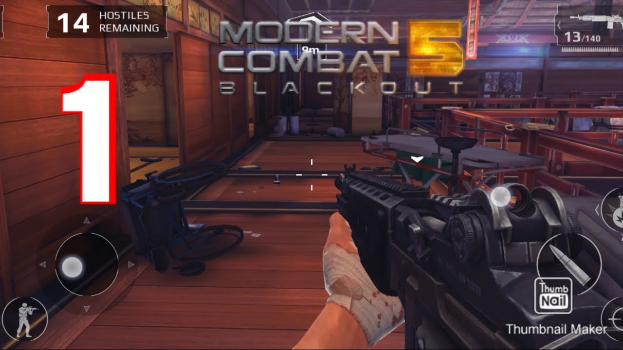 Modern Combat 5: mobile FPS Gameplay Part 1 - YouTube