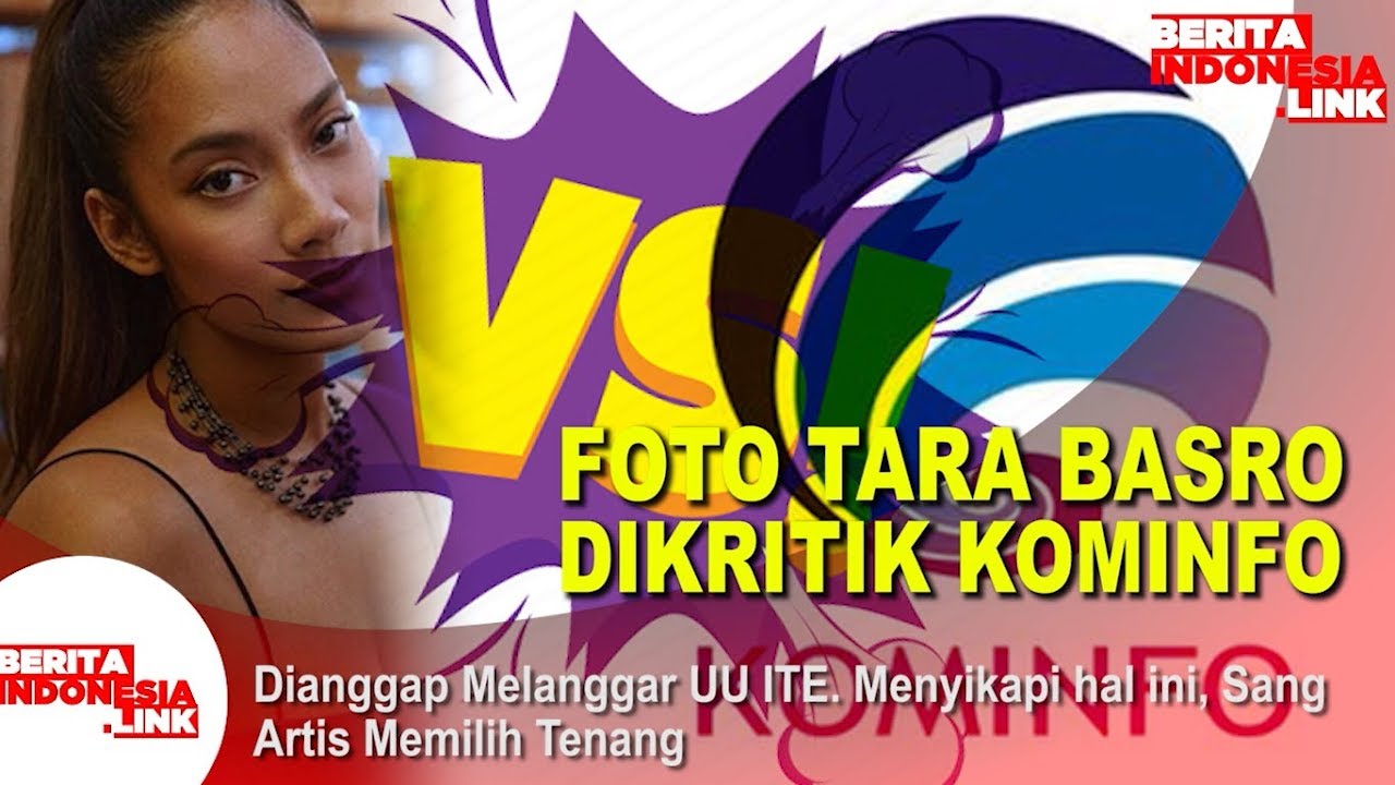 Foto Tara Basro Dikritik KOMINFO - YouTube