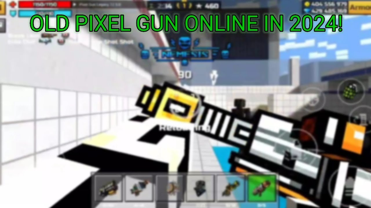 THE JUDGE IS BACK! OLD PIXEL GUN 12.5.0 ONLINE IN 2024! - YouTube