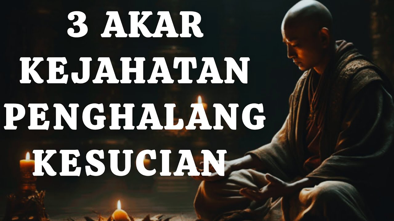 TIGA AKAR KEJAHATAN PENGHALANG KESUCIAN - AKAR KEJAHATAN #lobha #dosa # ...