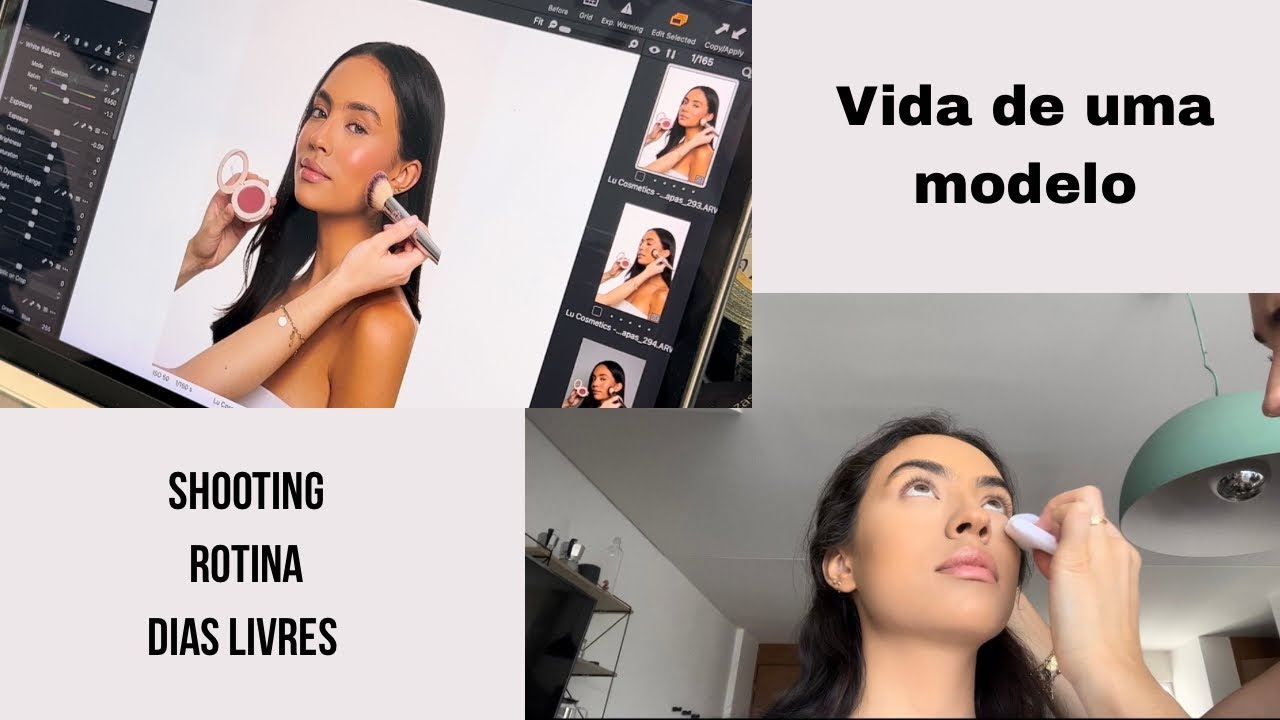 MODEL VLOG semanal - backstage shooting, casting, compras e rotina nos dias livres. - YouTube