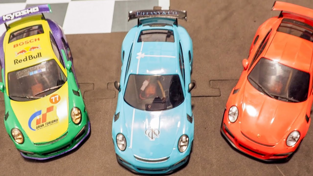 Practicing with my new Porsche Mini-Z. - YouTube