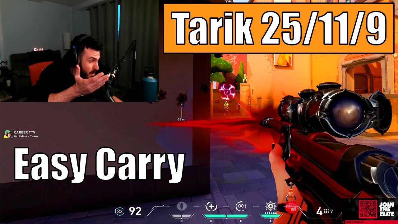 Tarik Carried CAREER TTV In Radiant Ranked | In Ascent | On Reyna ...