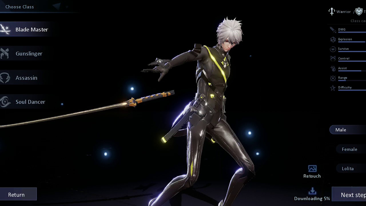 Dragon Raja Classes and Skill Preview - YouTube