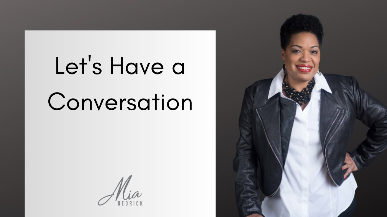 Let's have a conversation. - YouTube