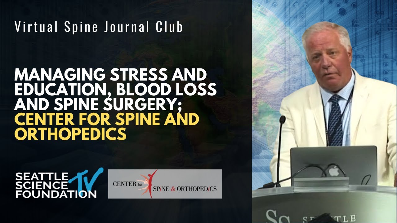 Managing Stress & Education: Center for Spine and Orthopedics | Dr ...