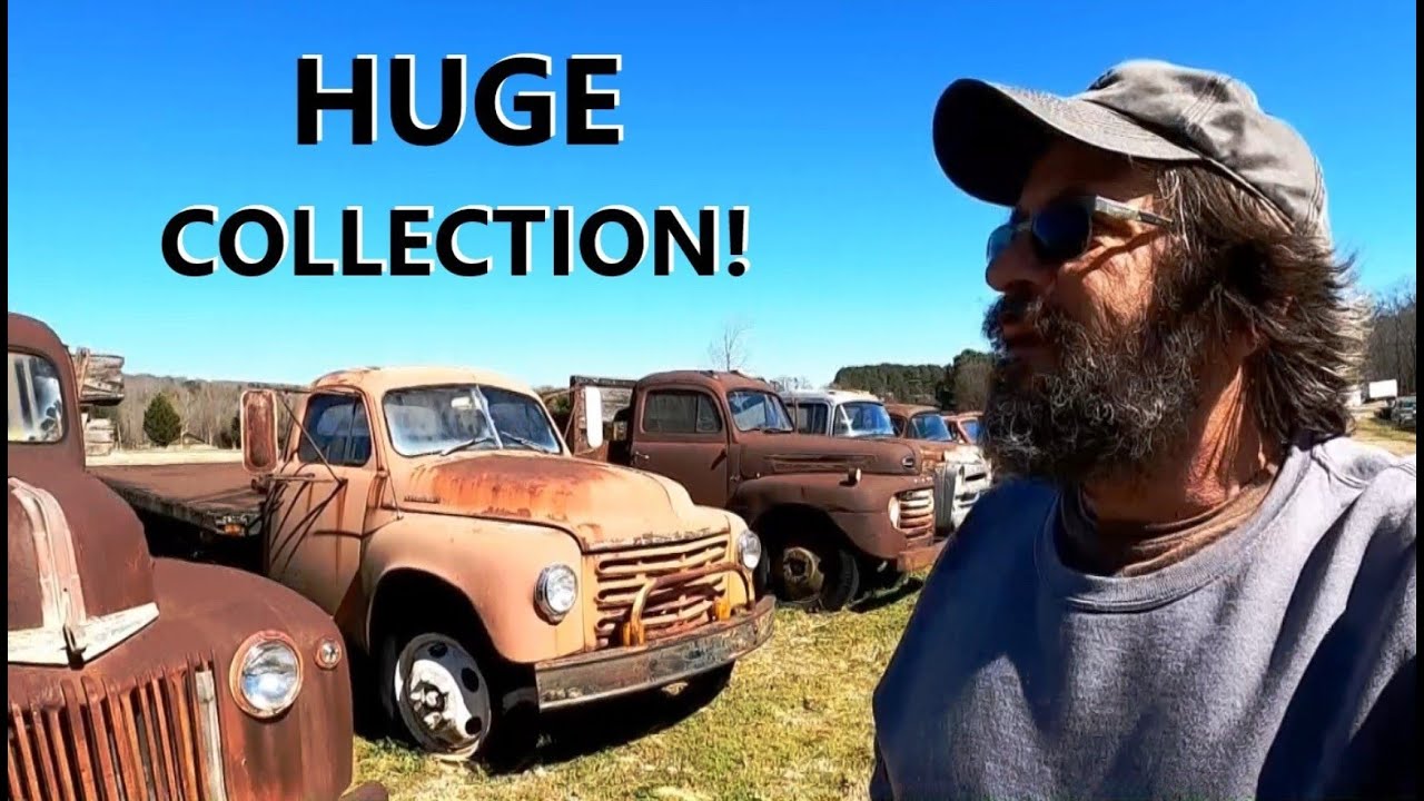 100s of Classic Cars and Trucks - Old Footage -The Former Collection in ...