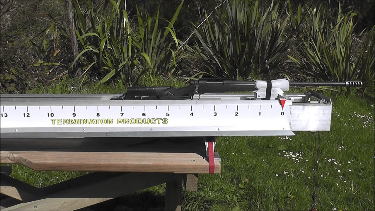 T4 Terminator Muzzle Brake with 210, 250 & 300 grain bullets - YouTube