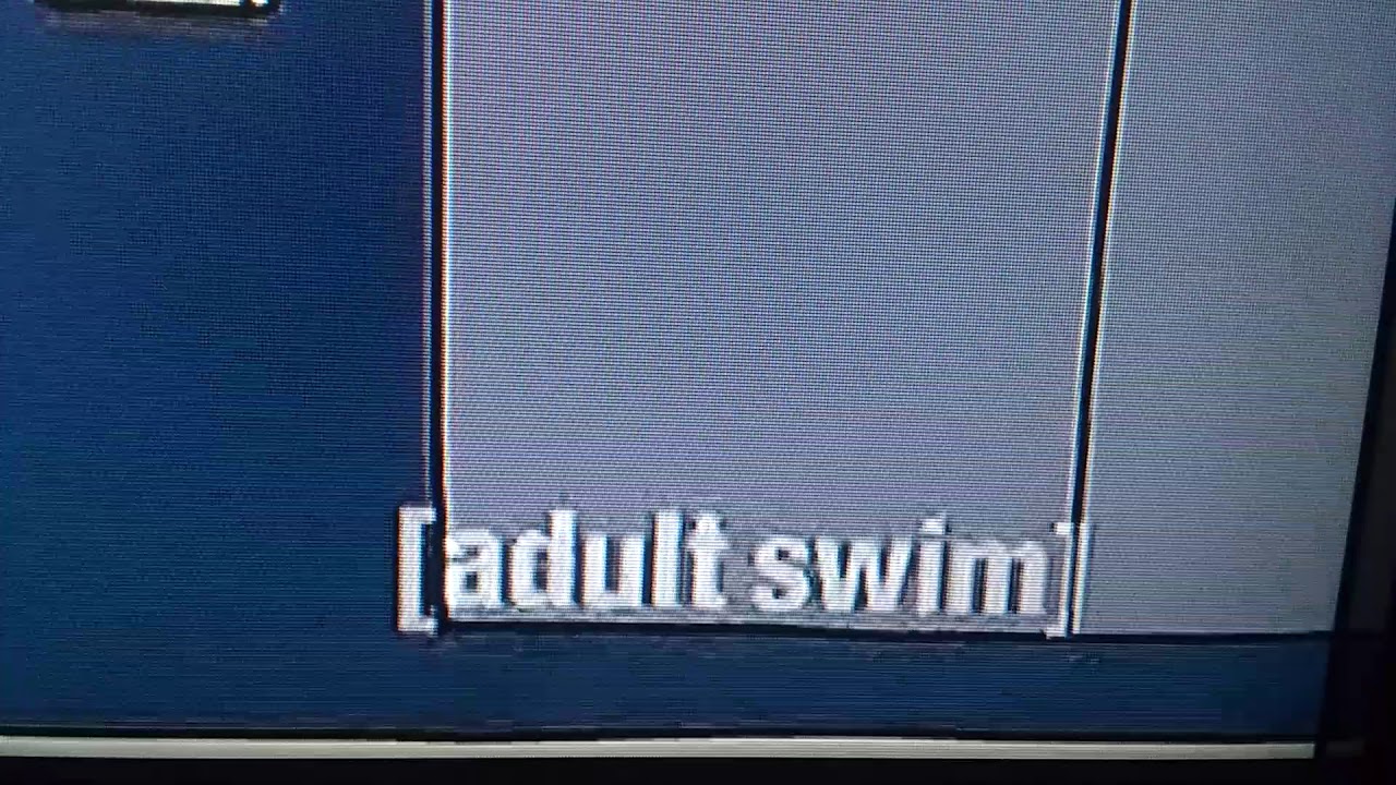 Adult Swim Screen Bug - YouTube