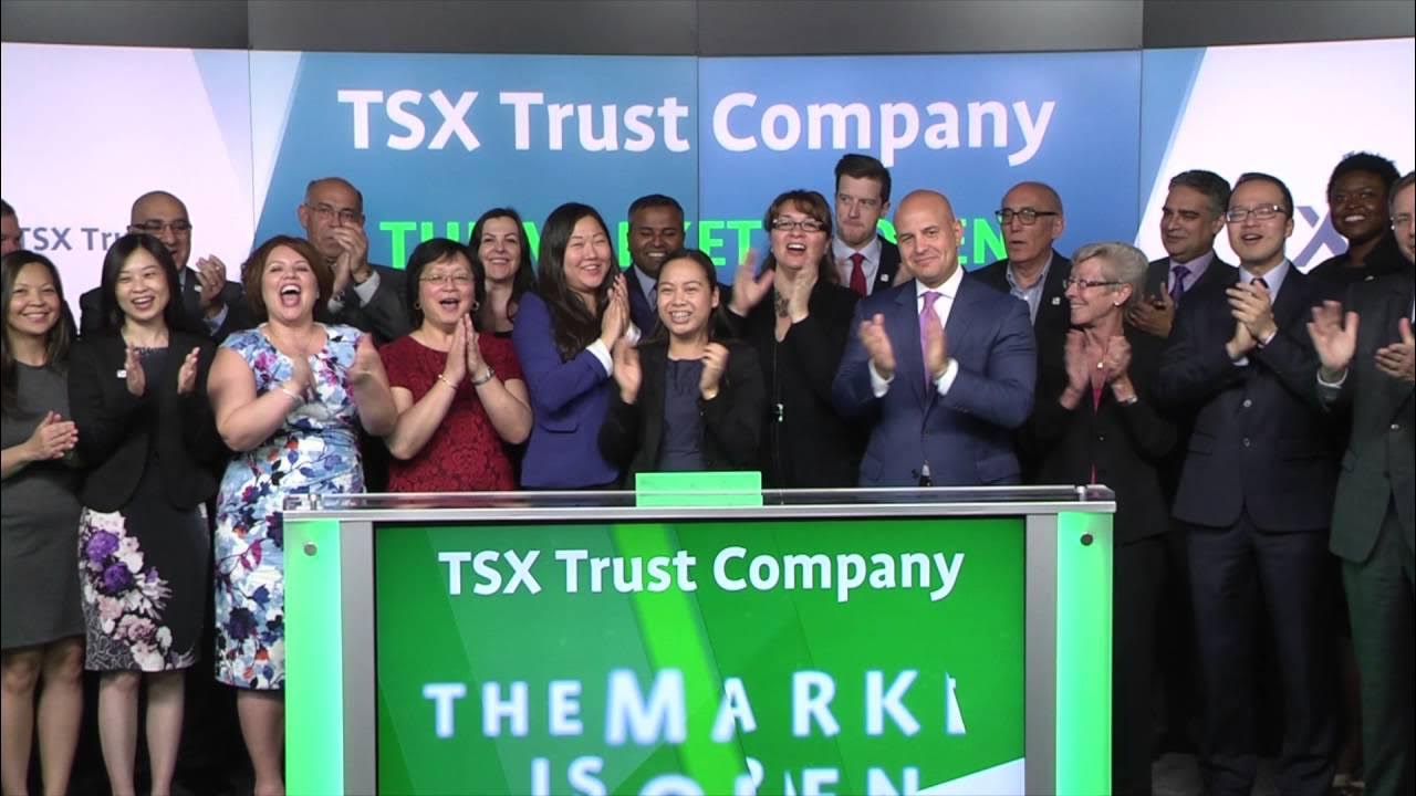 TSX Trust Company Opens Toronto Stock Exchange, June 14th, 2016 - YouTube