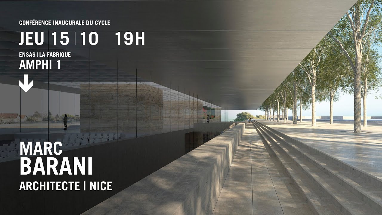 Conférence de Marc Barani, Architecte. Nice. - YouTube