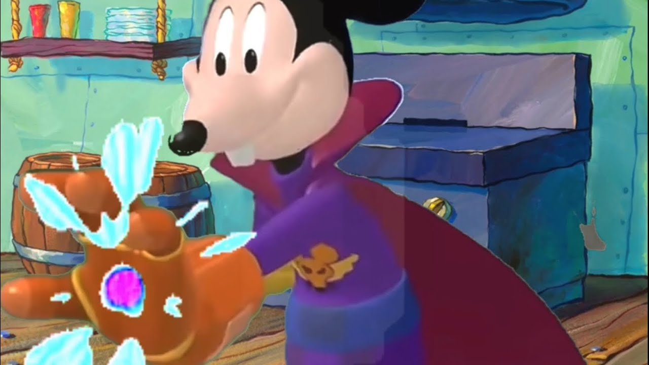 Mortimer Mouse Uses The Ha Cha Cha On Squidward! - YouTube