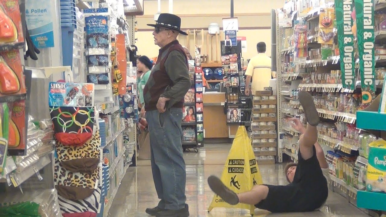 Slipping Prank (JStuStudios) - YouTube