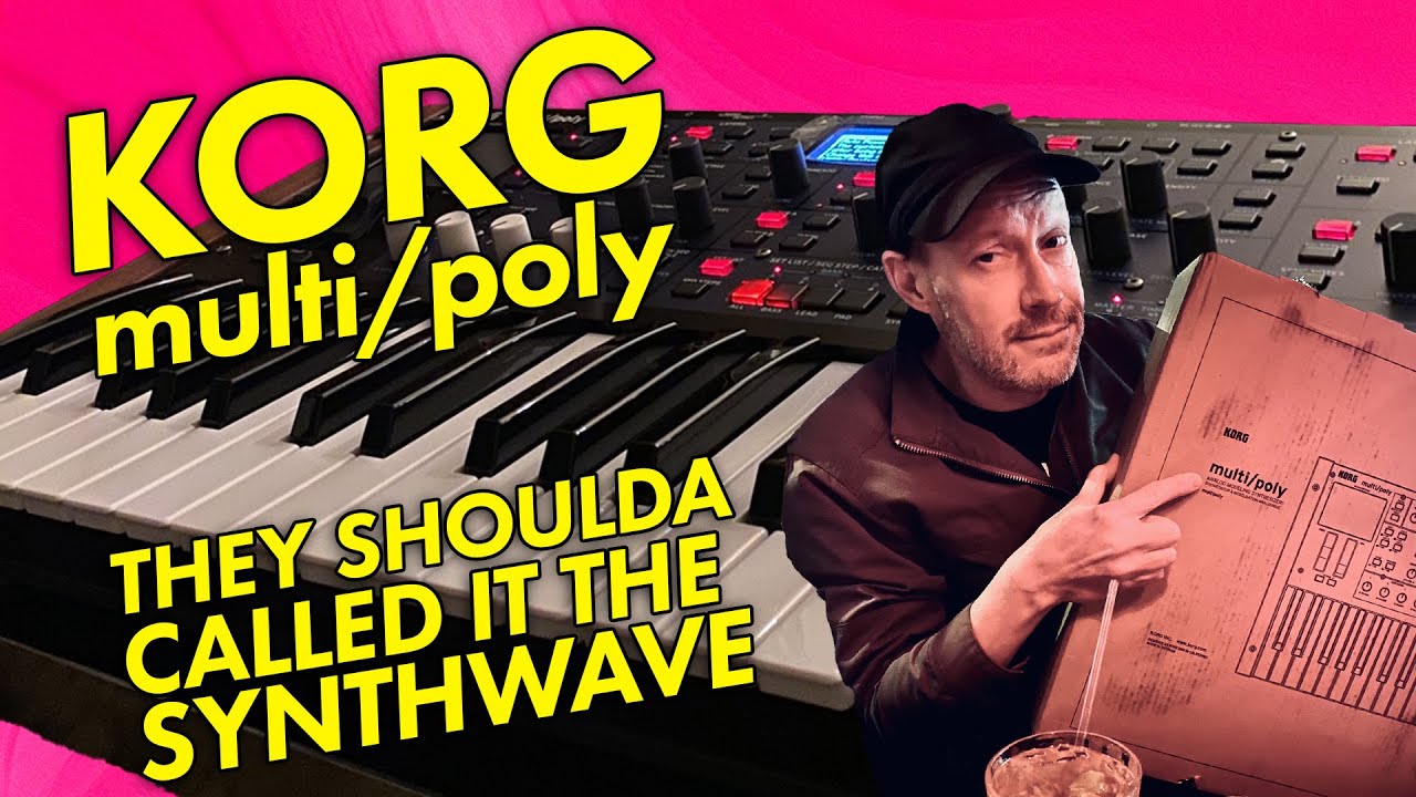 Korg multi/poly Analog Modeling Synth: First Look, Overview & Review! - YouTube