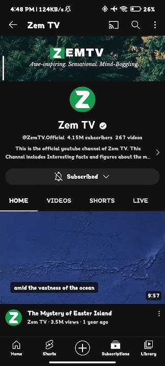 Zem TV YouTube Earning #zemtv #youtubeearning - YouTube